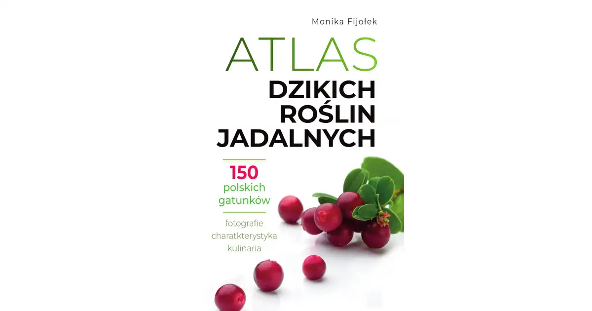Atlas dzikich roślin jadalnych - Monika Fijołek Szybka wysyłka i atrakcyjna cena w księgarni ...