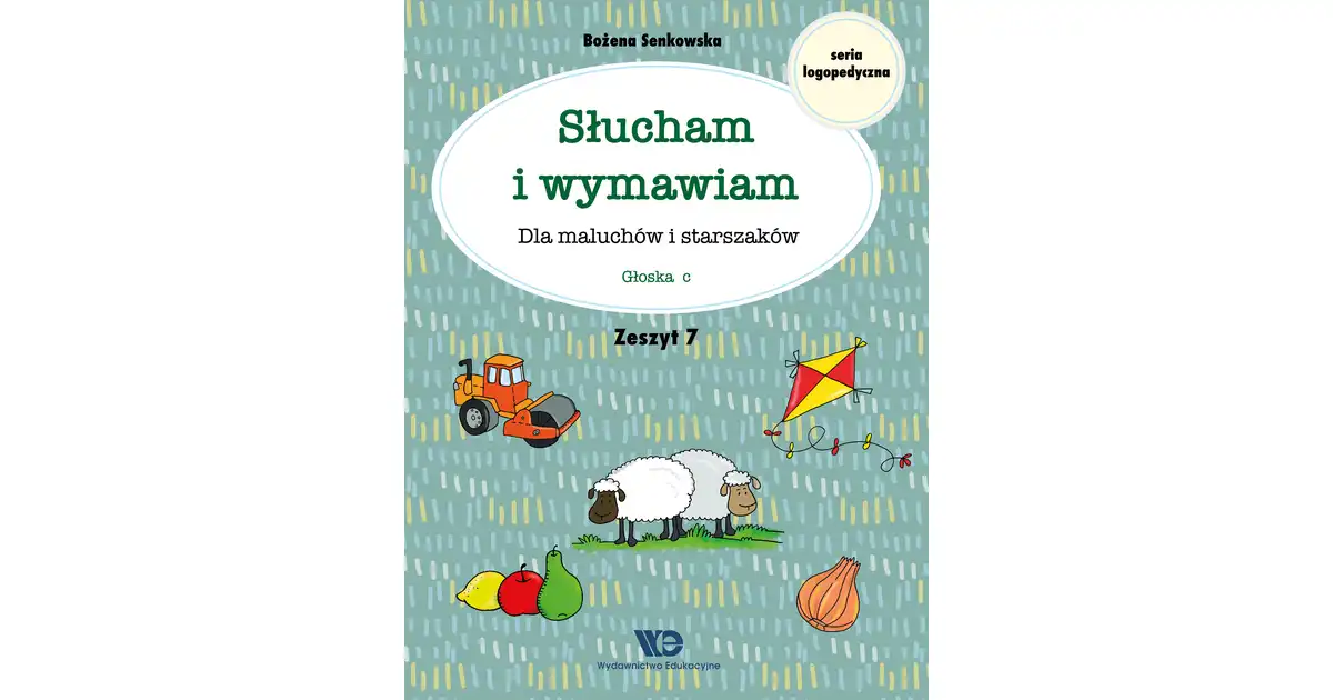 Słucham i wymawiam Zeszyt 7 Głoska c - Bożena Senkowska Księgarnia ...