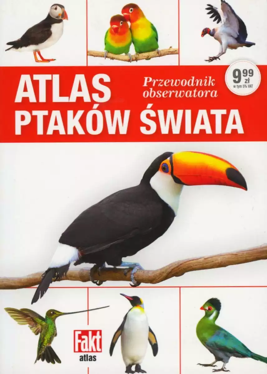 Atlas ptaków świata Przewodnik obserwatora - Księgarnia internetowa Dedalus.pl
