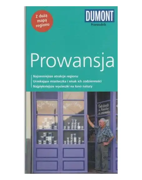 Prowansja przewodnik z dużą mapą regionu - Księgarnia internetowa ...