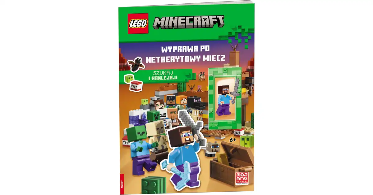 LEGO Minecraft Wyprawa po Netherytowy Miecz MSF-5201 - Opracowanie ...